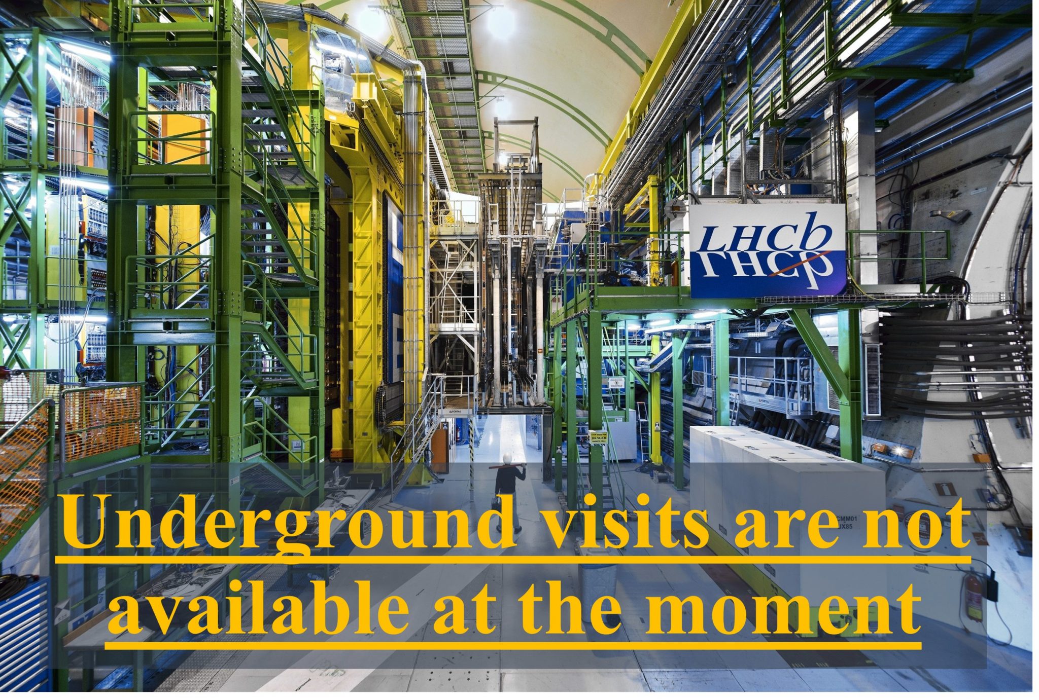 Visiting LHCb at Pit 8